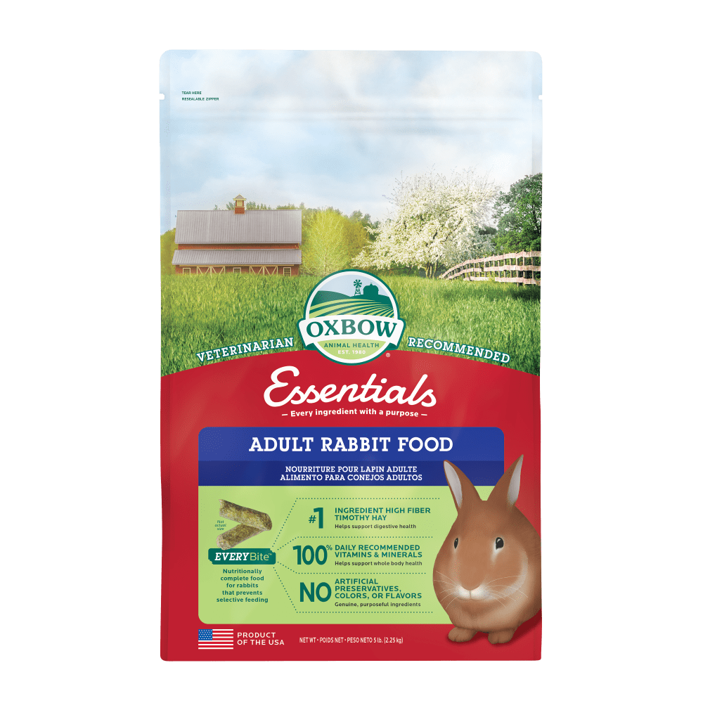 Oxbow Essentials konijnen voeding | Happy Rabbits and Friends